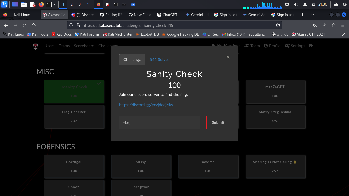 Welcome To Akasec Ctf 2024 Write Ups Solution Midnight Theme